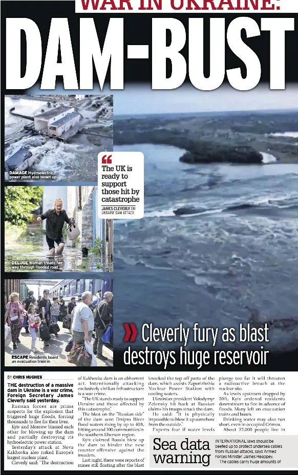 DAM-BUST IS WAR CRIME - PressReader