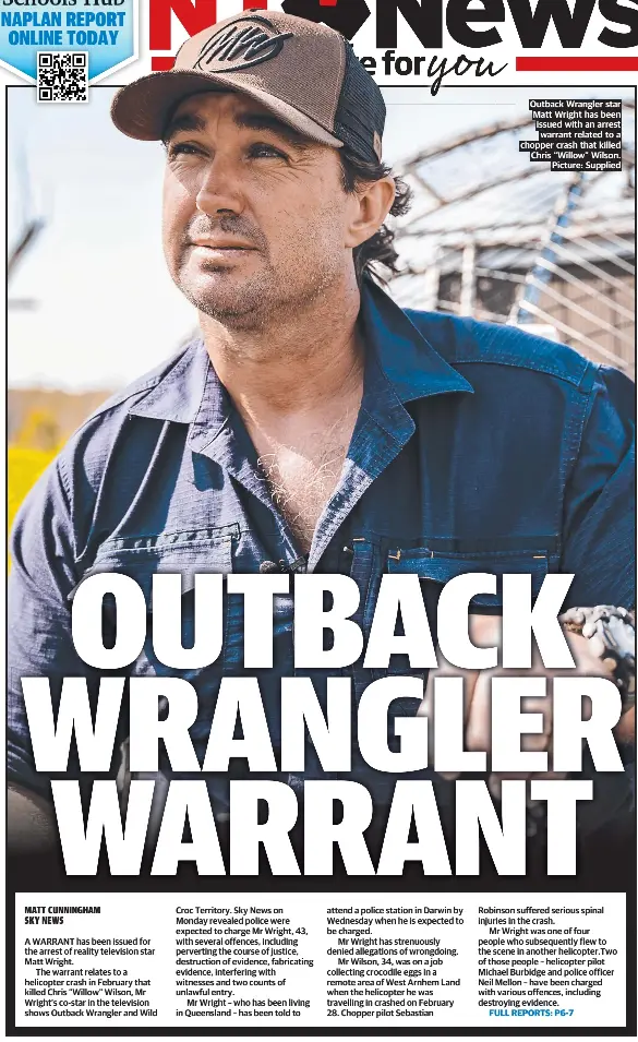 OUTBACK WRANGLER WARRANT - PressReader