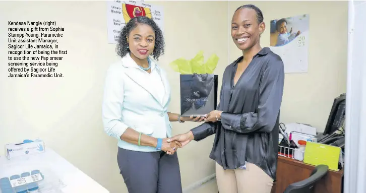 Sagicor Life’s Paramedic Unit now offering Pap smear services - PressReader