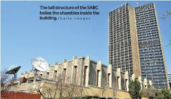 SABC in crisis mode a day after mass retrenchme­nts - PressReader