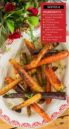 Whole glazed rainbow carrots - PressReader