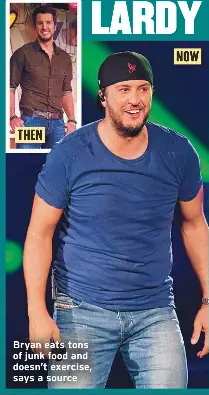 LARDY LUKE PACKS ON 40 POUNDS! - PressReader