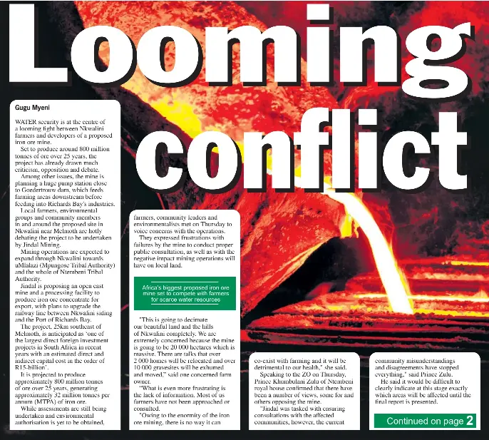 Looming conflict - PressReader