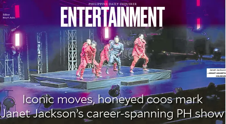 Iconic moves, honeyed coos mark Janet Jackson’s career-spanning PH show - PressReader