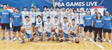 Gilas squad all set for FIBA U16 tilt - PressReader