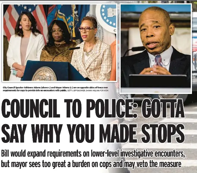 COUNCIL TO POLICE: GOTTA SAY WHY YOU MADE STOPS - PressReader