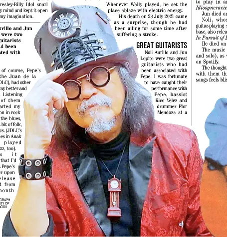 Rememberin­g Pepe, Wally, Noli and Jun - PressReader