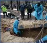 EVIDENCE OF TORTURE AT MASS BURIAL IN UKRAINE - PressReader