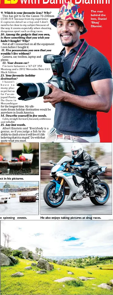 Photograph­y UNWRAPPED with Daniel Dlamini - PressReader