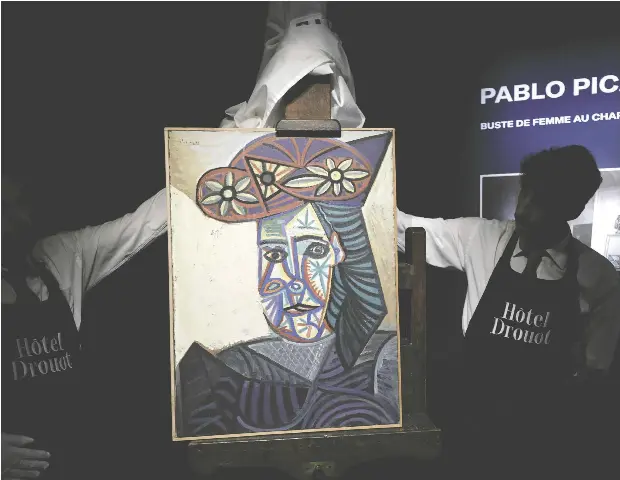 New Picasso portrait unveiled at Paris auction house - PressReader