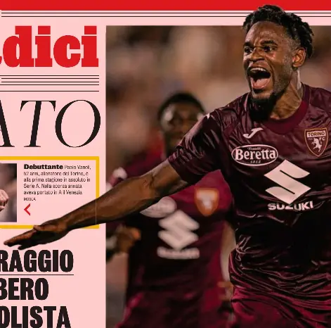IDEE, GOL E CORAGGIO IL CALCIO LIBERO DEL TORO CAPOLISTA - PressReader