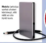 Muista ulkoinen kiintolevy - PressReader