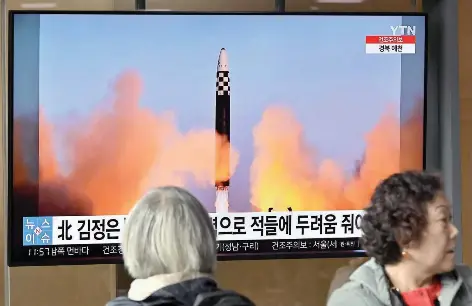 N Korea launches ICBM to warn US, S Korea - PressReader