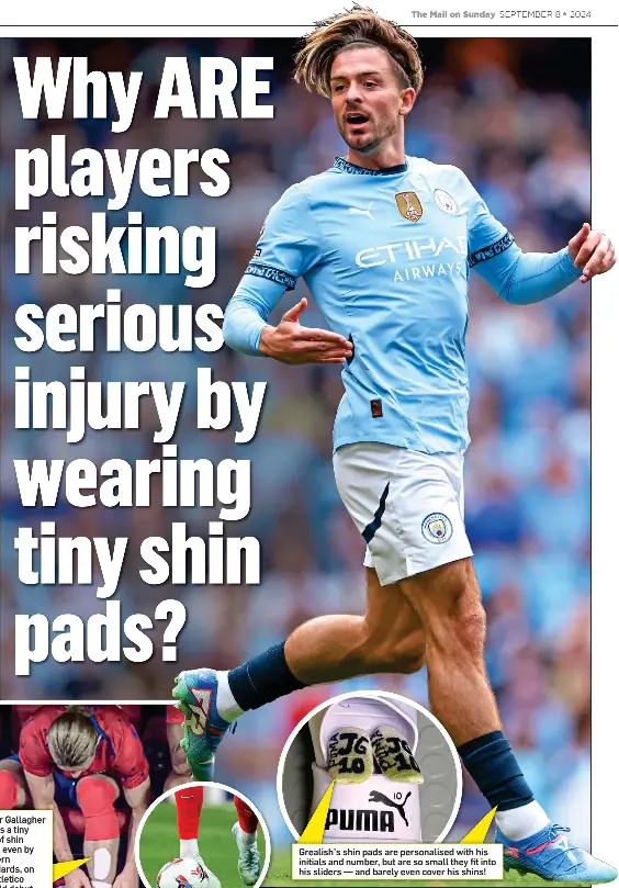 Why ARE players risking serious injury by wearing tiny shin pads? - PressReader