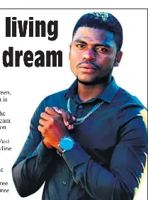 Thabiso is living television dream - PressReader