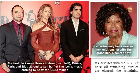 MICHAEL’S MOM LOSES WAR OVER MILLION$! - PressReader