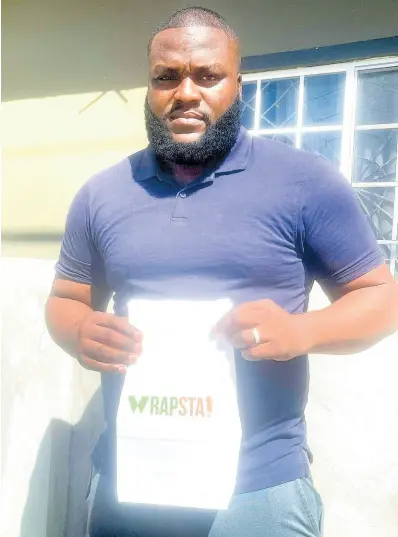 Adonno Haye feeds food legacy with Wrapsta Restaurant - PressReader