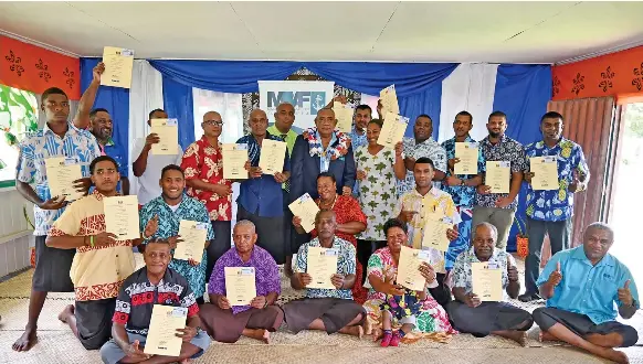 Rewa residents secure Boat Master licenses - PressReader