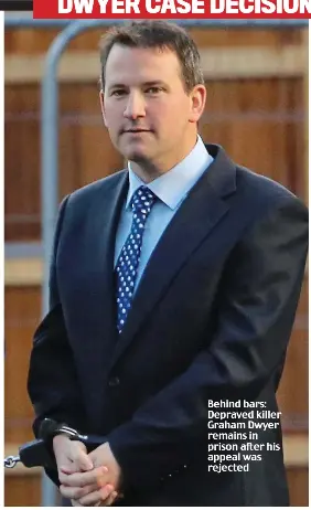 SADISTIC KILLER GRAHAM DWYER REMAINS IN PRISON - PressReader