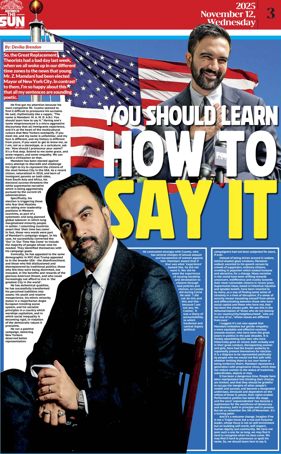YOU SHOULD LEARN HOW TO SAY IT - PressReader
