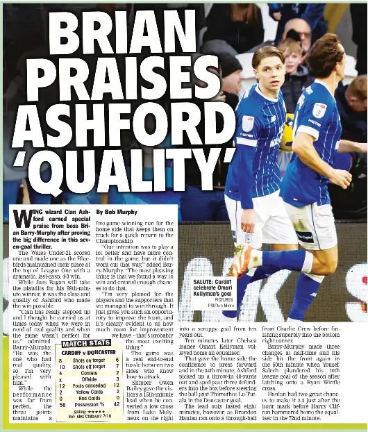 BRIAN PRAISES ASHFORD ‘QUALITY’ - PressReader