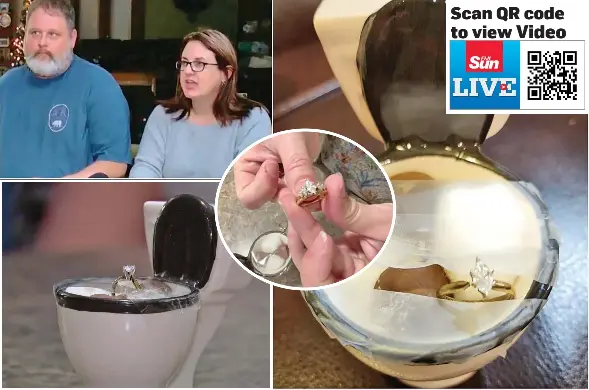 Lost Engagement Ring Found in Toilet 21 Years Later - PressReader