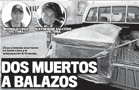 DOS MUERTOS A BALAZOS - PressReader