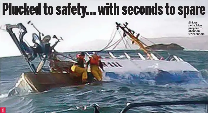 Plucked to safety... with seconds to spare - PressReader