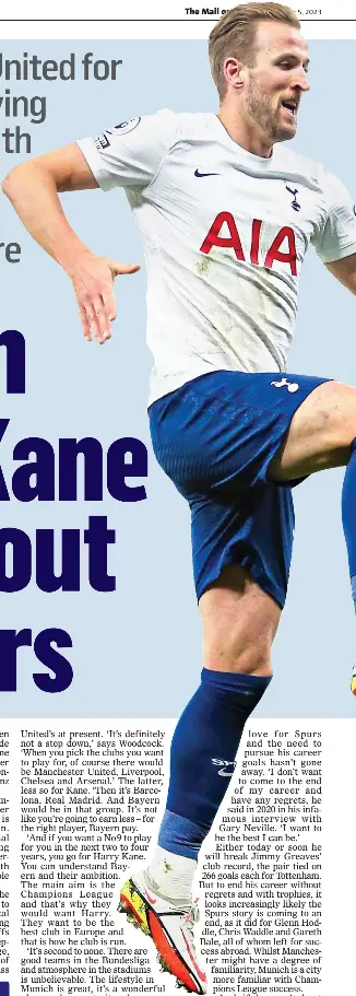 Bayern offer Kane a way out of Spurs - PressReader