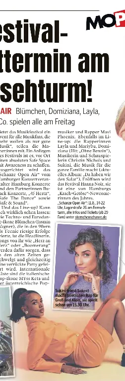 FestivalPf­lichttermi­n am Fernsehtur­m! - PressReader