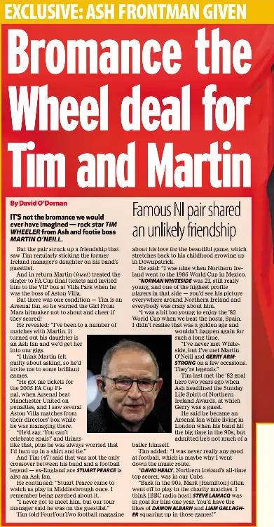 Bromance the Wheel deal for Tim and Martin - PressReader