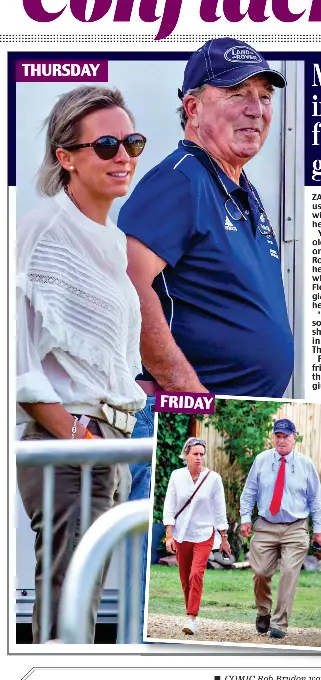 Mark Phillips inseparabl­e from ‘new girlfriend’ - PressReader