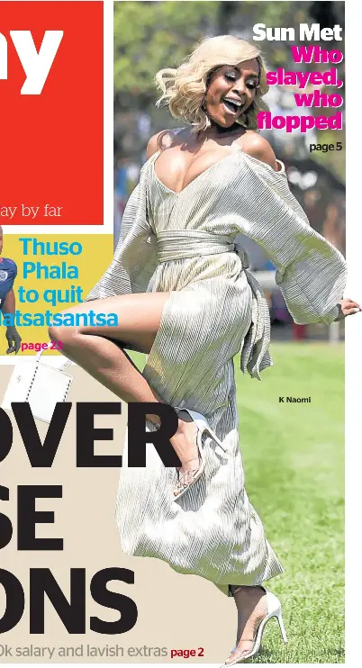 WAR OVER MODISE MILLIONS - PressReader