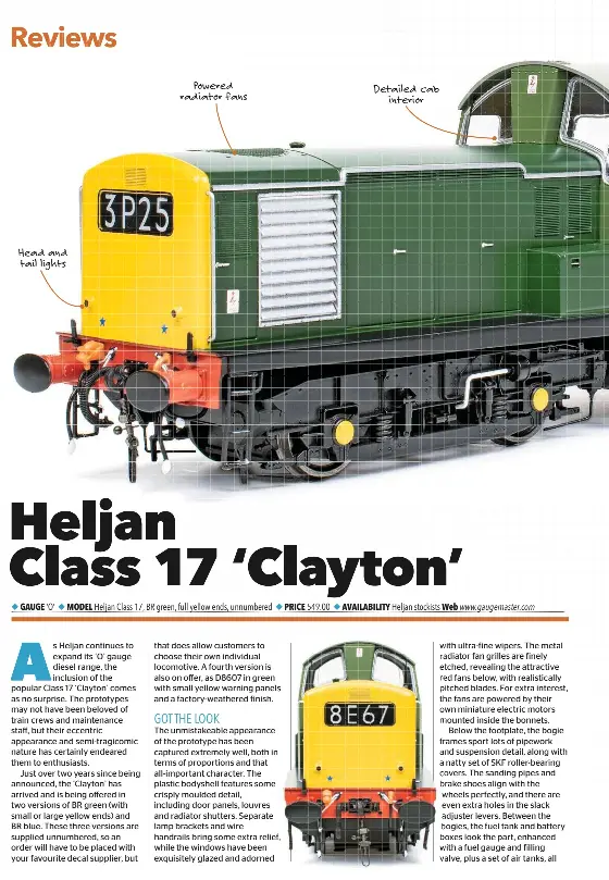 Heljan Class 17 ‘Clayton’ - PressReader