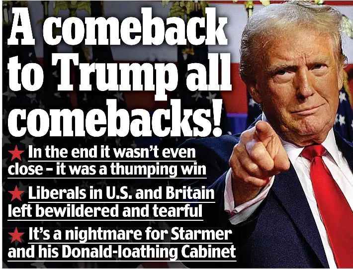 A comeback to Trump all comebacks! - PressReader