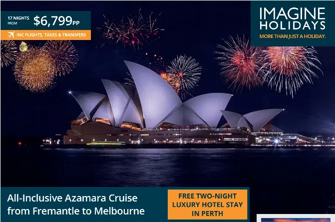 All-Inclusive Azamara Cruise from Fremantle to Melbourne - PressReader