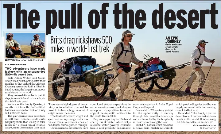 The pull of the desert - PressReader
