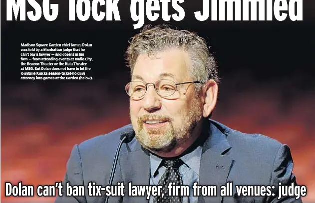 MSG lock gets Jimmied - PressReader