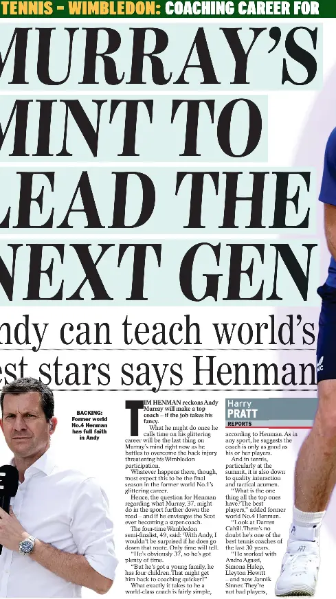 Murray’s mint to lead the next gen - PressReader