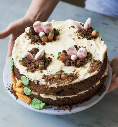 EASTER BUNNY CARROT CAKE - PressReader