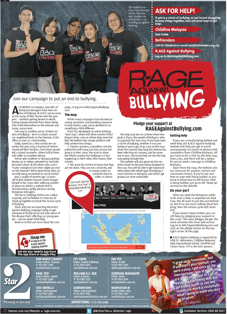 R-AGE AGAINST BULLYING - PressReader