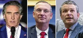 Trump’s Cabinet picks are set for Senate hearings. - PressReader