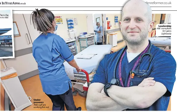 It is consistent, high pressure.. you walk into the department and you just know it is going to ...