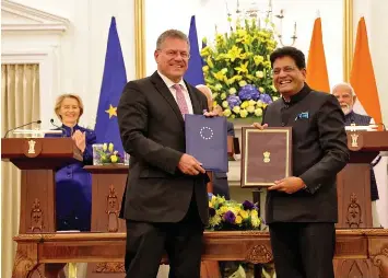 Les échanges entre l’Europe et l’Inde ont bondi en 20 ans - PressReader