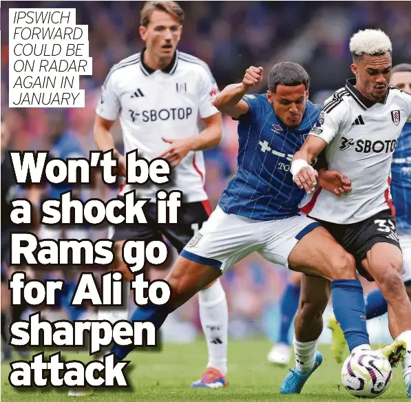 Won’t be a shock if Rams go for Ali to sharpen attack - PressReader