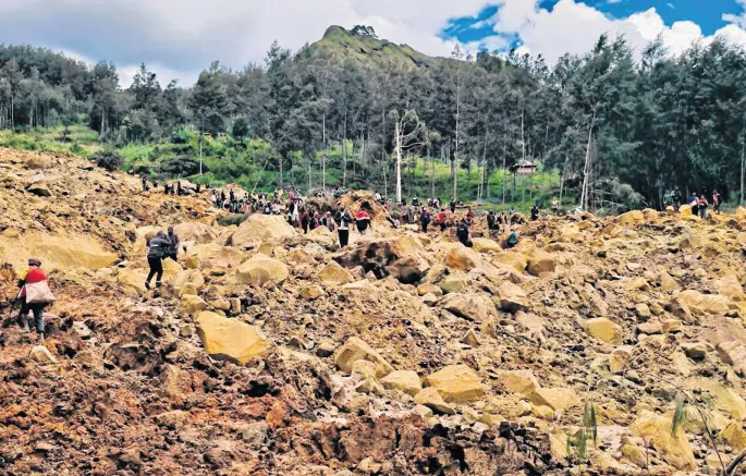 More than 670 feared dead in Papua New Guinea landslide - PressReader