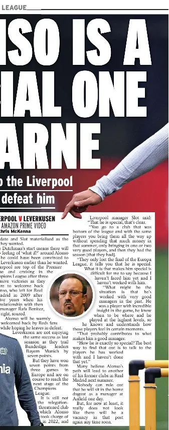 ALONSO IS A SPECIAL ONE FOR ARNE - PressReader