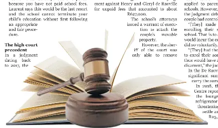 Private schools can seize your property if you do not pay fees - PressReader