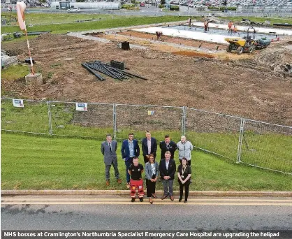 Charity’s £600k donation boosts hospital’s bid to upgrade helipad ...