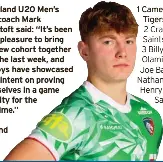 Tigers duo in England U20s squad for warm-up match - PressReader